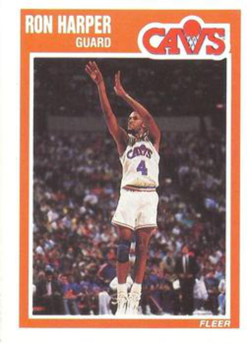 #27 Ron Harper - Cleveland Cavaliers - 1989-90 Fleer Basketball | eBay