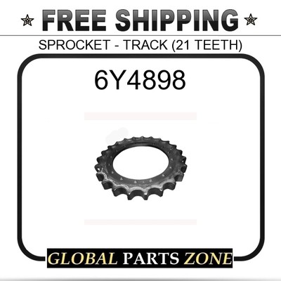 6Y4898 - SPROCKET - TRACK (21 TEETH) for Caterpillar (CAT) | eBay