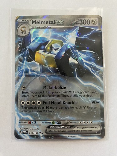 Melmetal ex 153/197 Ultra Rare Pokemon TCG NM Obsidian Flames | eBay