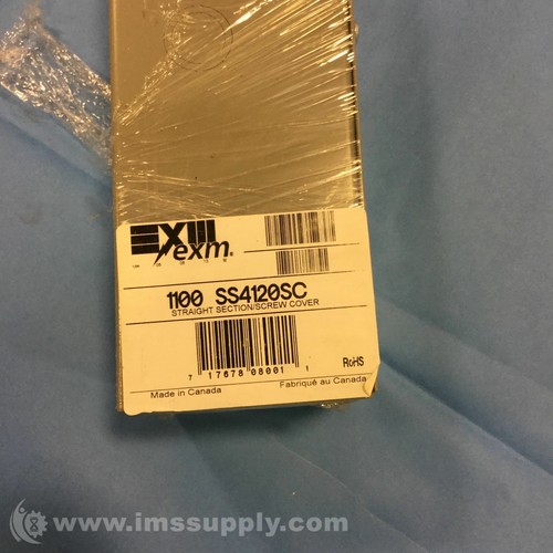 EXM 1100 SS4120SC Straight Section Wireway, 10 FT, Screw Cover FNOB | eBay