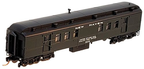 N Scale Micro-Trains 140 00 100 New Haven RPO Heavyweight Pass Car ...