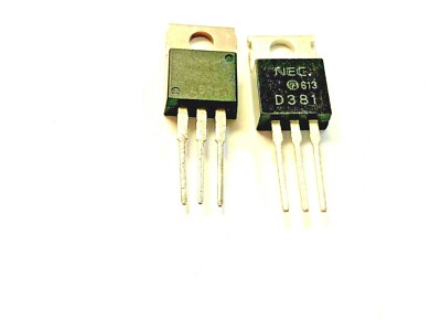 5 PAIRS 2SD381+2SB536 "Original" NEC Transistor | FREE Shipping within ...