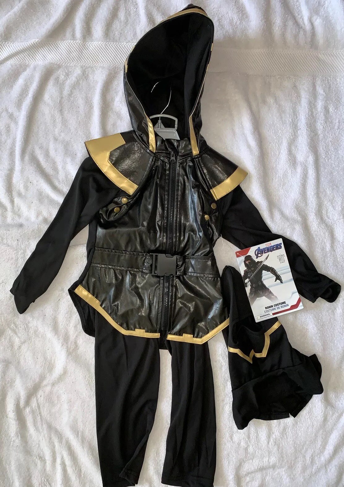Marvel Ronin Costume for Kids Avengers: Endgame Size 3 Black 3pc ...