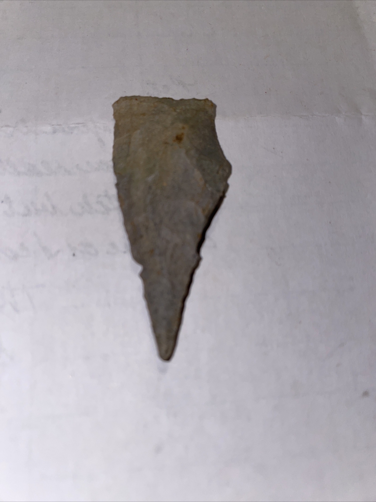 2 Inch Pentagonal Triangle Arrowhead Coshocton County Ohio Ex Cline | eBay