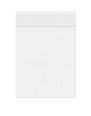 100 4x12 Reclosable Resealable Clear Zipper Plastic Bags 2Mil 4" x 12 ...