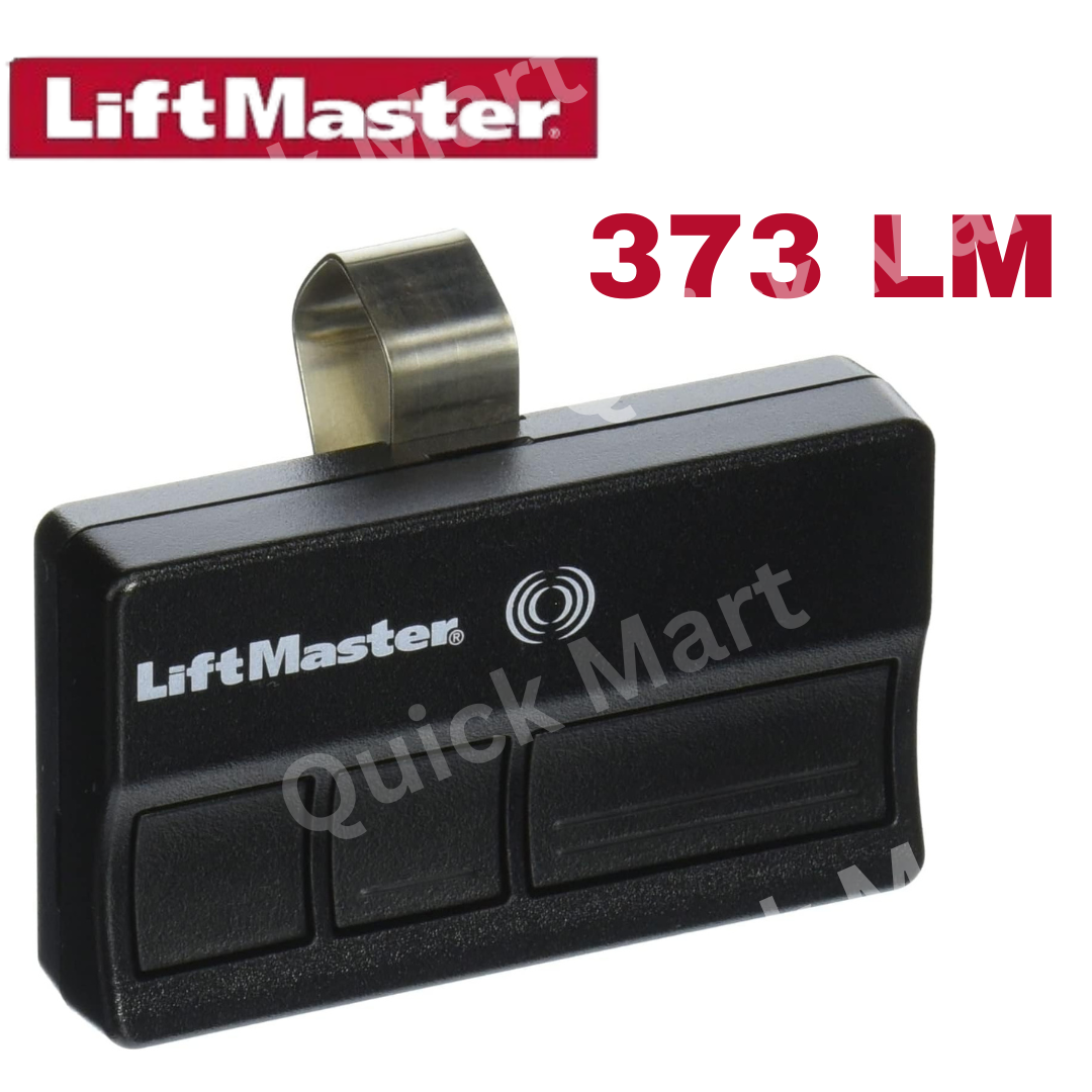 LiftMaster 373LM Security+ 3 Button Garage Door Opener Remote Control ...