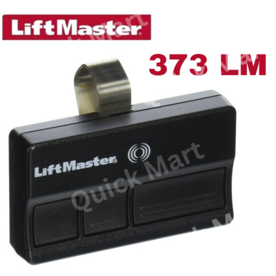 LiftMaster 373LM Security+ 3 Button Garage Door Opener Remote Control ...