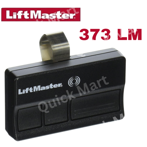 LiftMaster 373LM Security+ 3 Button Garage Door Opener Remote Control ...