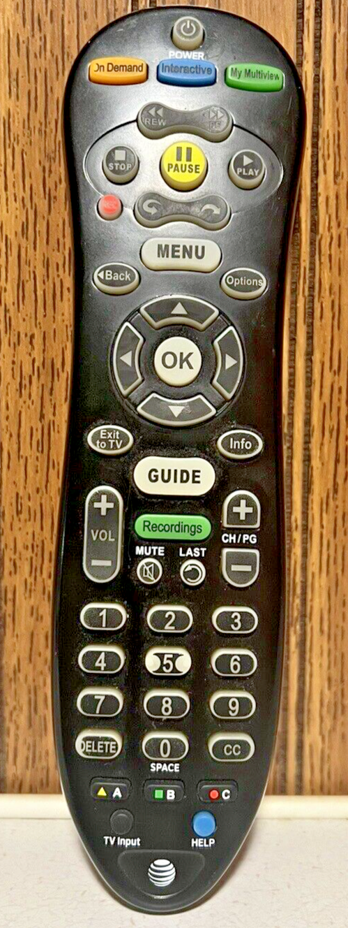 AT&T U-Verse S30-S1B Programmable IR Universal Remote Control | eBay
