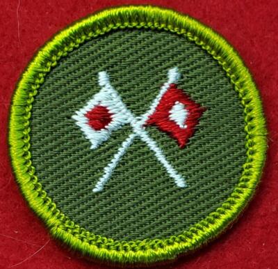 BSA Signaling Merit Badge - Type F - Boy Scouts of America | eBay