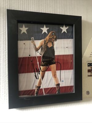 Miley Cyrus Signed Autographed 8x10 photo - AUTO w/ COA 🔥 Hot Country ...