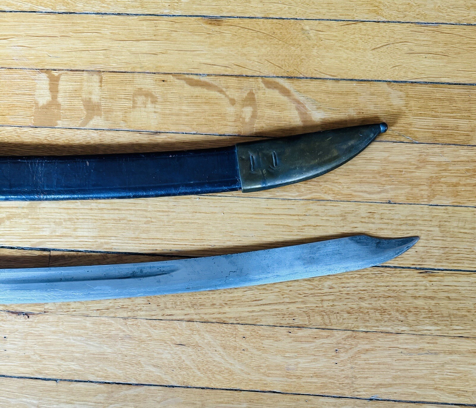 Dutch Klewang - Hembrug Manufac. Sword Cutlass with Scabbard and Frog ...