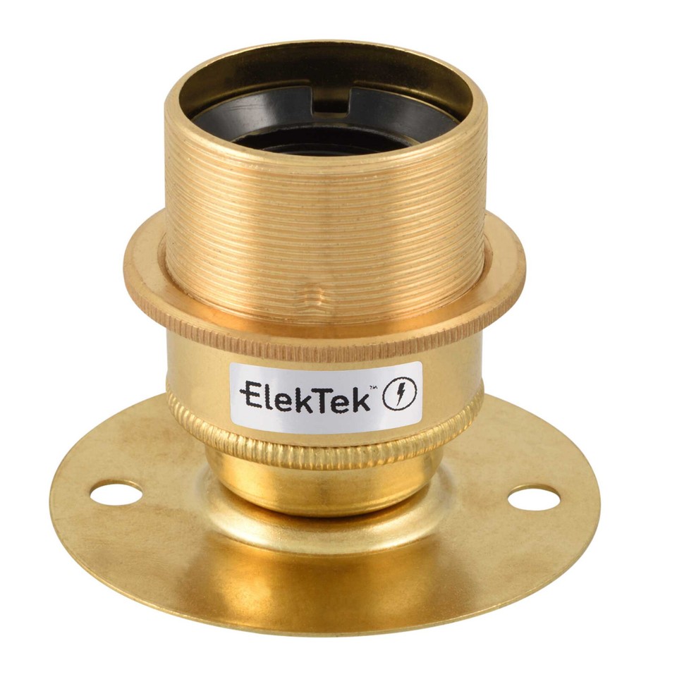 ElekTek E27 Batten Base Edison ES Light Lamp Bulb Holder BESA Conduit ...