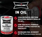 Prolube Oil Treatment 1 Gal, Increased HP, Engine Reliability Oil ...