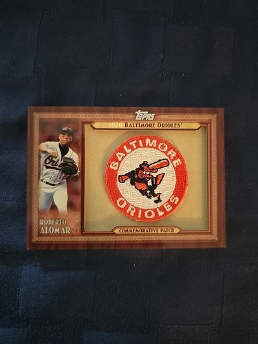 2011 Topps Roberto Alomar Baltimore Orioles Throwback Patch | eBay