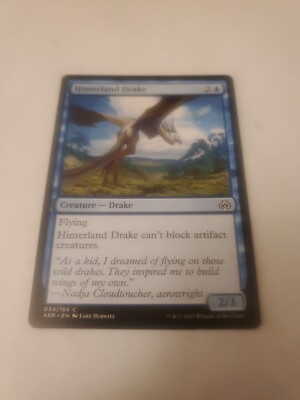 MTG Hinterland Drake Aether Revolt 034/184 Regular Common | eBay