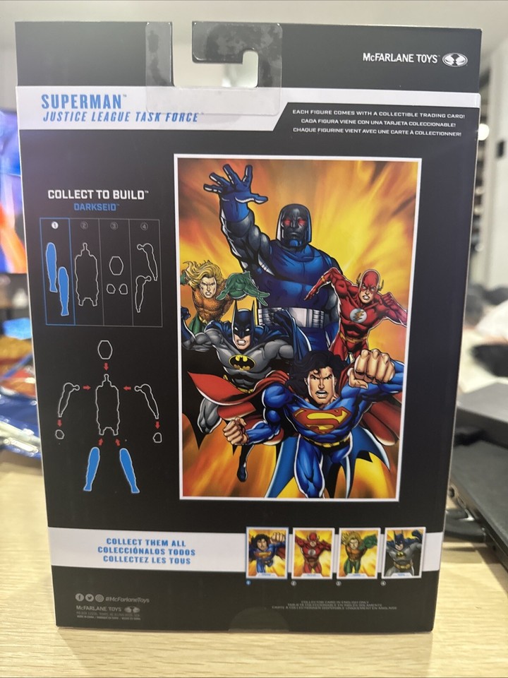 McFarlane Toys DC Multiverse Justice League Task Force Superman Action ...
