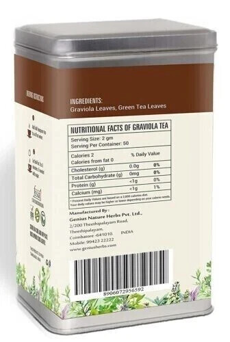 Way4organic Soursop Leaf Tea 100G Free Shipping World Wide | eBay