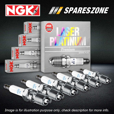6 x NGK Laser Platinum Spark Plugs for Chrysler Voyager GS Grand ...