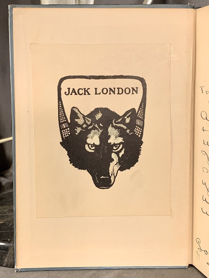 Jack London SMOKE BELLEW - 1st Edition, Orig. Book Plate, Nice ...