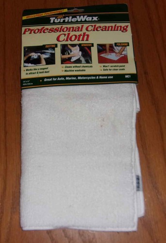 TURTLE WAX Professional Cleaning CLOTH - AUTO DETAILING NEW 76063056995 ...