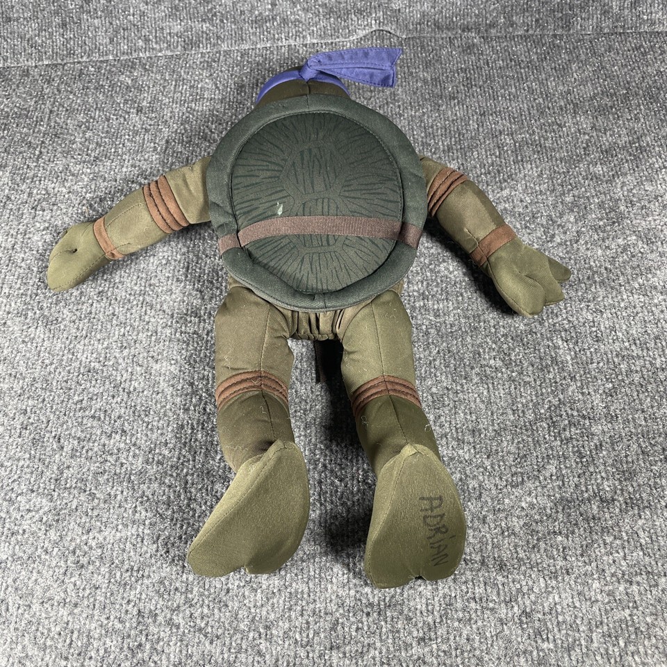 Vintage 2003 Playmates "15" Donatello TNT Stuffed Plush Doll Toy | eBay