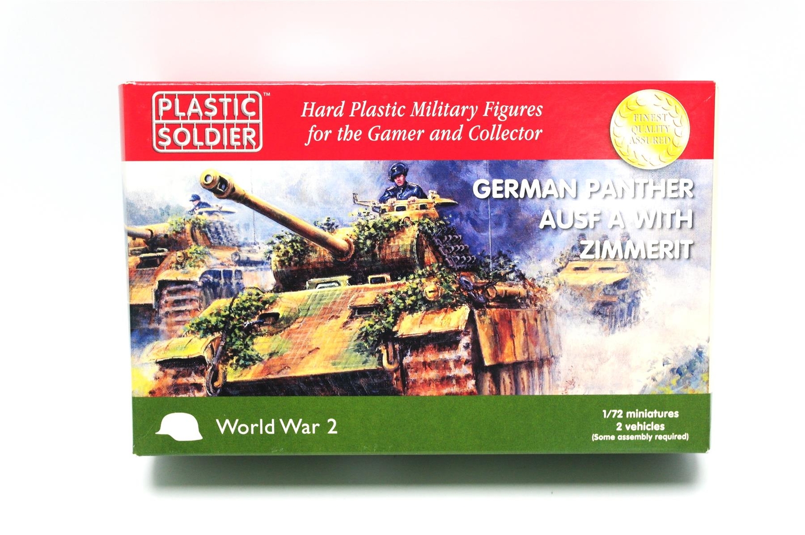 Panther Ausf A with zimmerit Plastic Soldier Company WW2V20011 | eBay