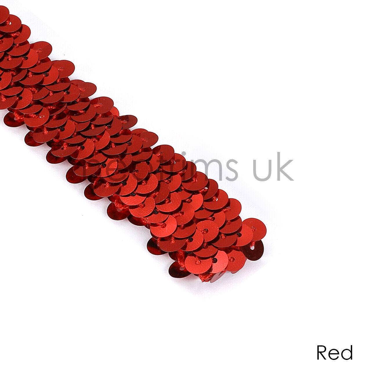 Stretch Sequin Elastic Trimming 2cm 20 Colors Washable Craft Costume ...