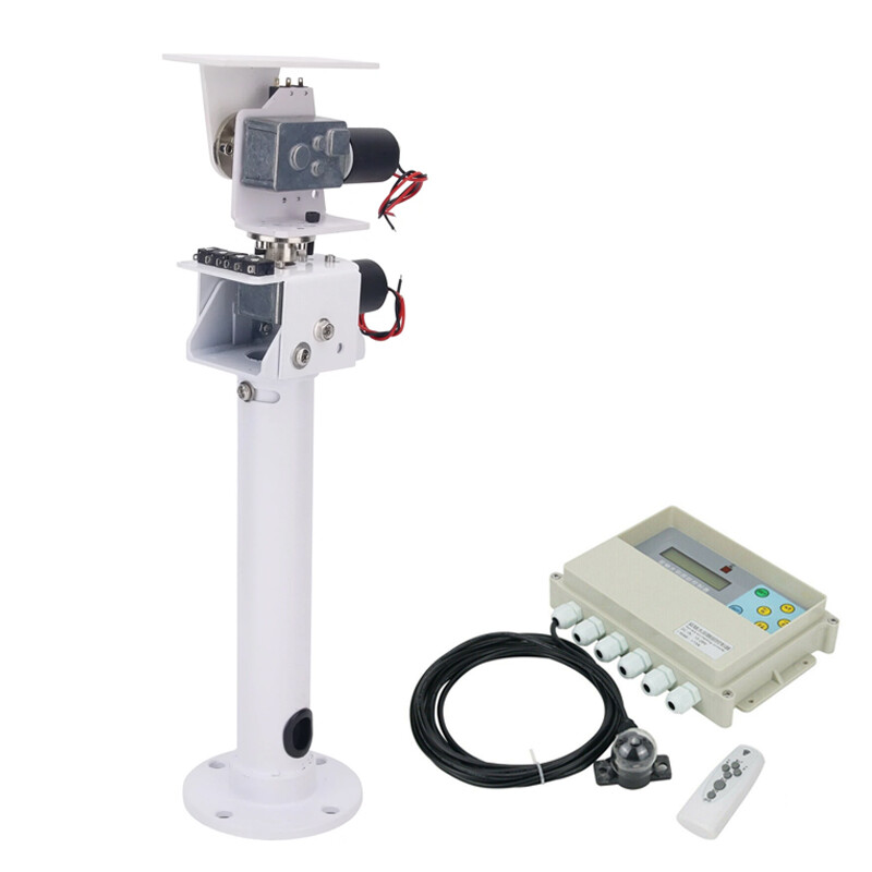 Dual Axis Solar Tracker Controller w/Remote Control+DC Dual Axis Gimbal ...