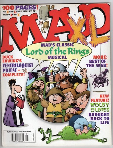 Mad Magazine Special XL Issue #13 Lord of the Rings Legendary Writer ...