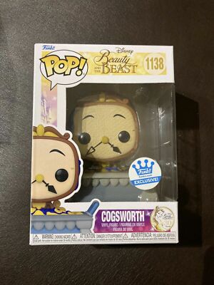Cogsworth Funko Shop Exclusive Disney Beauty And The Beast Funko Pop ...