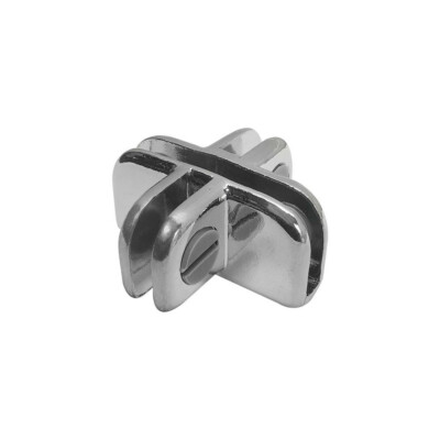 4 Way Inside Shelf Connector Clip 3/16" Tempered Glass Shelf 5 Pc ...