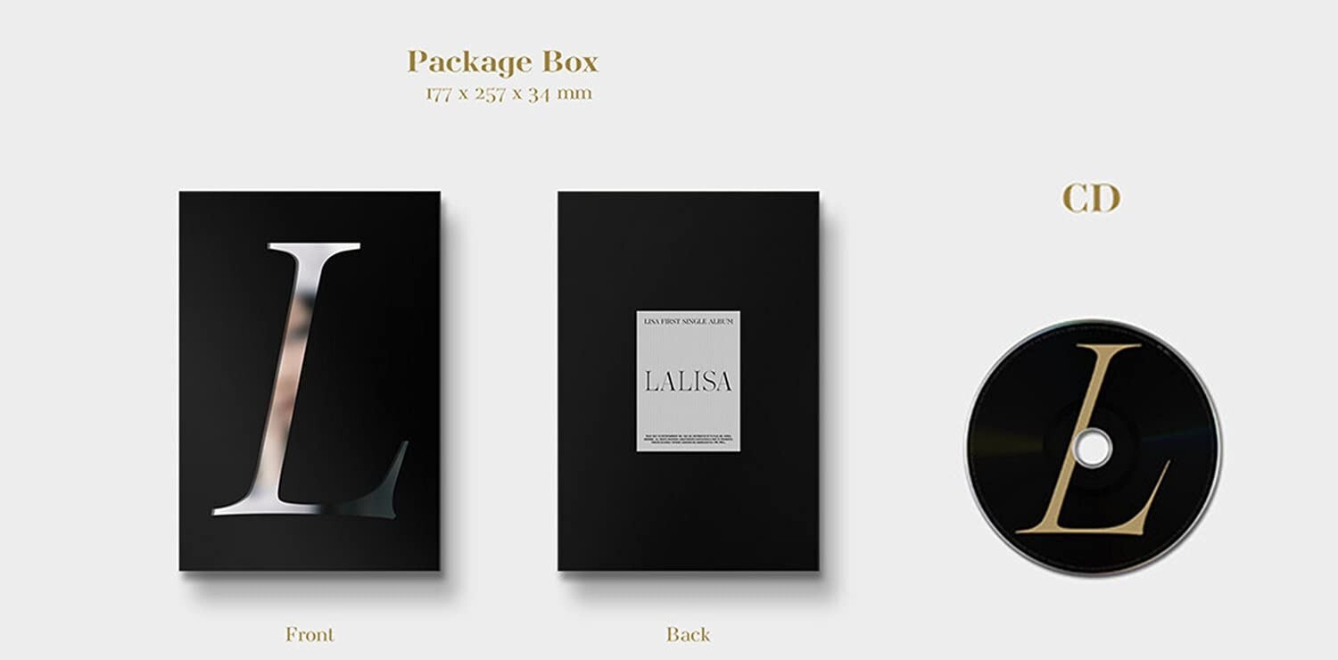 LALISA (Black Box) Lisa First Single Album | eBay