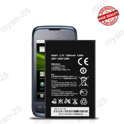 New Huawei HB4F1 Battery 3.7 V 1500 MAh for E585 E586 MiFi Ascend M860 ...