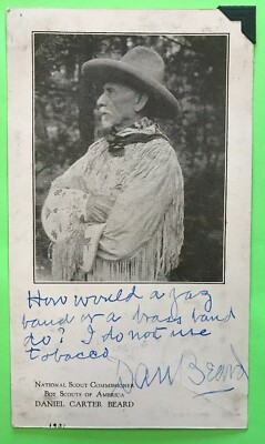DANIEL C. BEARD - MAGAZINE PHOTOGRAPH SIGNED AUTHENTIC AUTOGRAPH | eBay