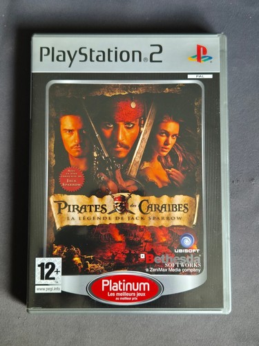 Playstation 2 Pirates of the Caribbean The Legend of Jack Sparrow PS2 ...