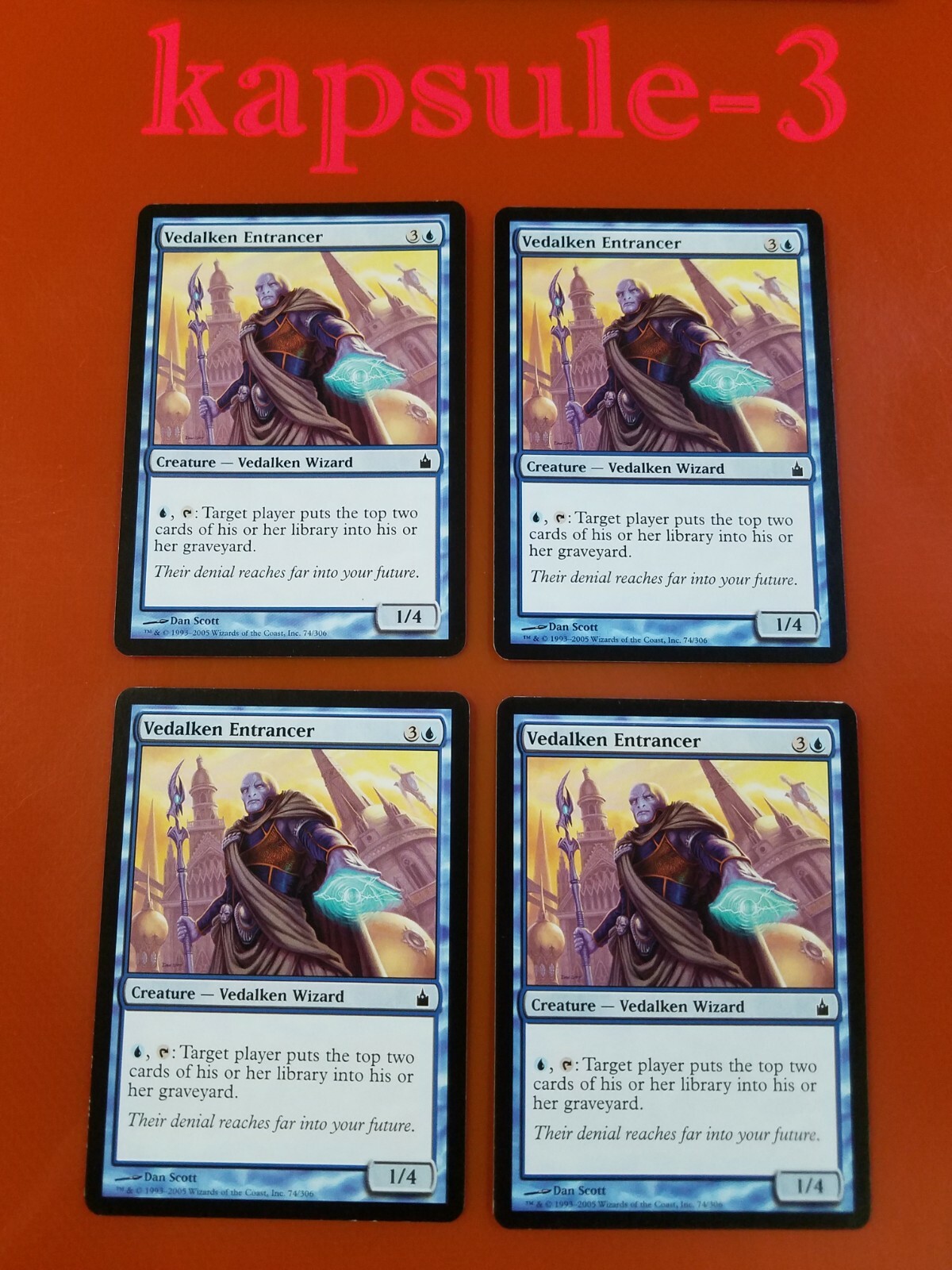 4x Vedalken Entrancer | Ravnica City of Guilds | MTG Magic Cards | eBay