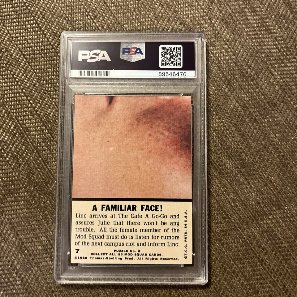 1969 MOD SQUAD #7 A FAMILIAR FACE! PSA 5 | eBay