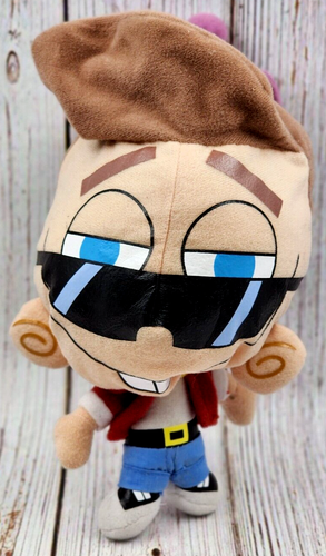 Fairly Odd Parents Timmy Turner Reversible 8" Plush Nicktoons RARE Vtg ...