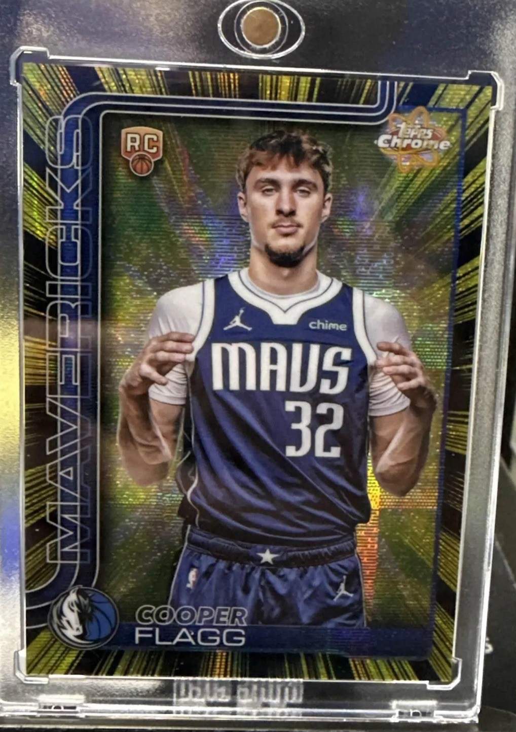 Cooper Flagg 2025 Topps Chrome #RR-1 Radiating Rookies /(SSP) Price ...