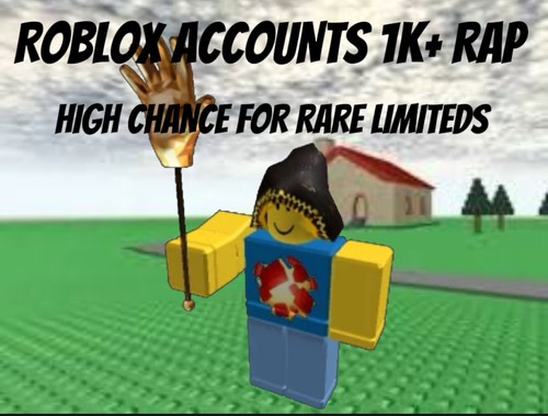OG ROBLOX ACCOUNTS 1k+ RAP HIGH CHANCE FOR HIGH VALUE LIMITEDS AND ...