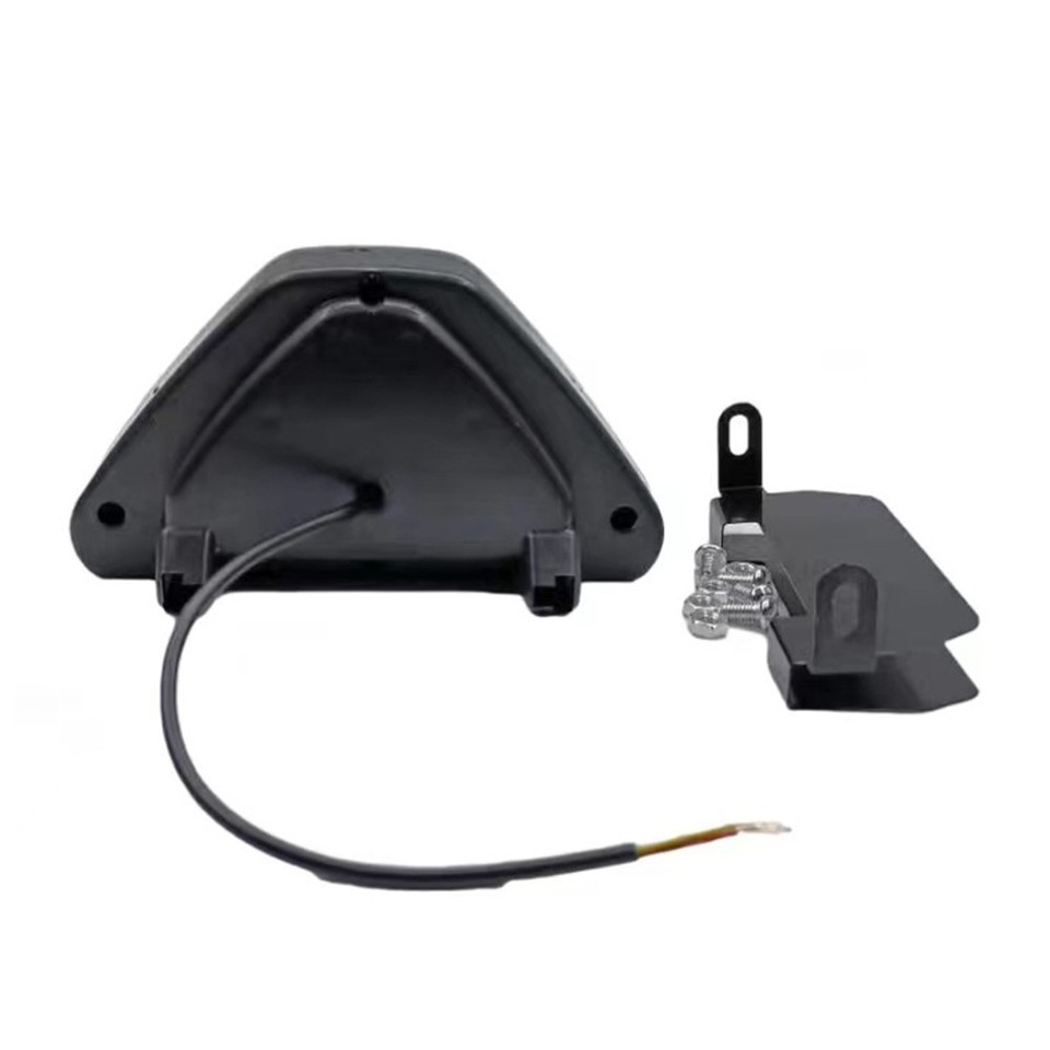 Brake Light Rear Fog Light Tail Light Assembly 1pcs Black Shell Red LED ...