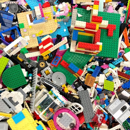 24.0 Lbs. of Unsorted Bulk LEGO and non-LEGO Bricks, Pieces, and Parts ...