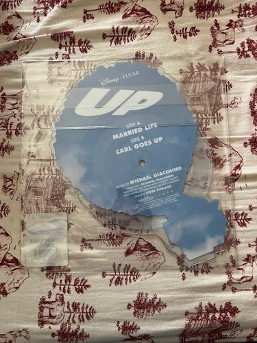 Disney Pixar up Collectible Vinyl Picture Disc Record D23 2019 Married ...