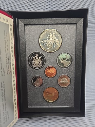1990 Canada Double Dollar Proof Set Royal Canadian Mint RCM OGP Nice ...