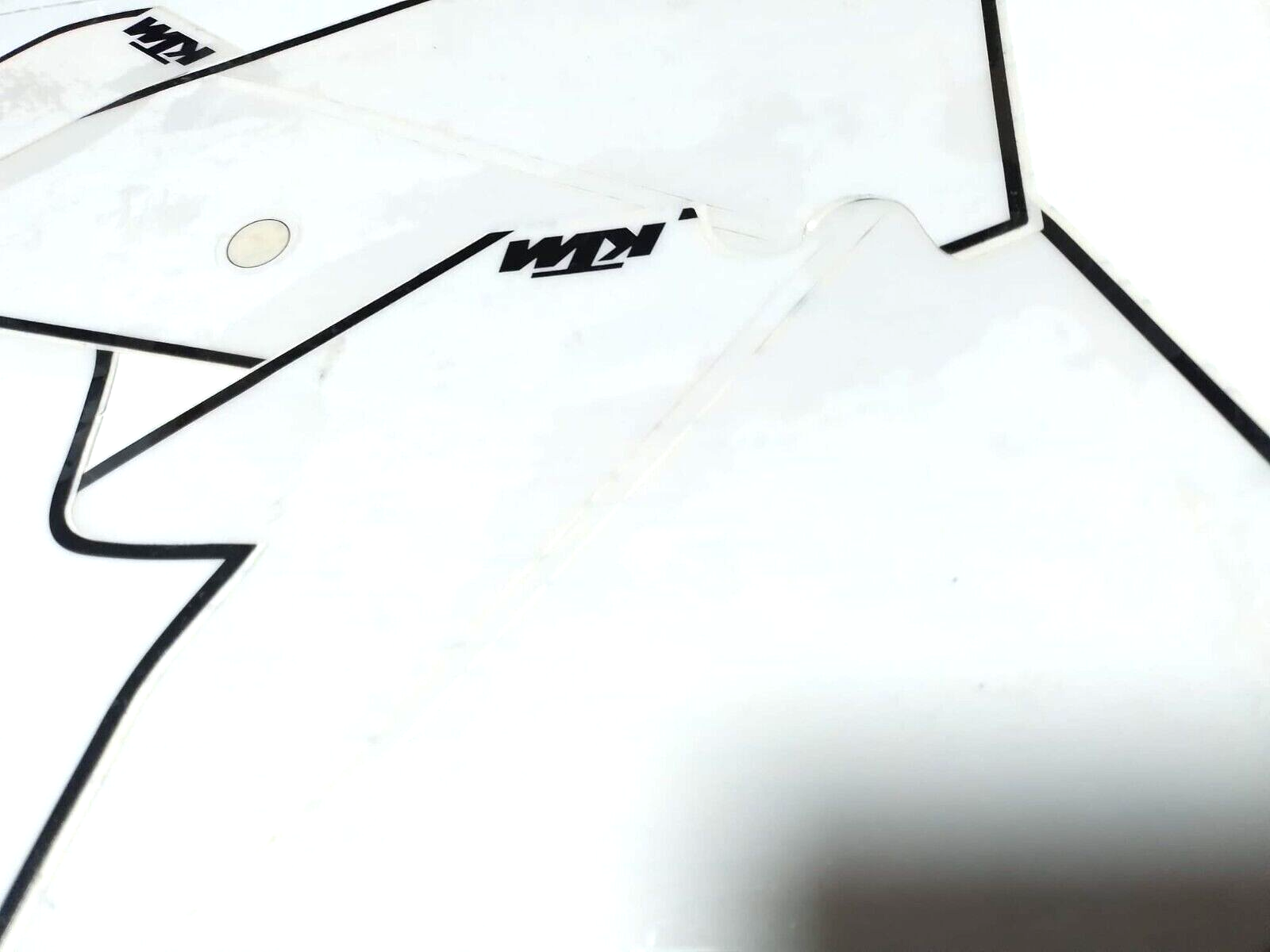 nos Genuine KTM Factory Number Plate background white 7800808800020 | eBay