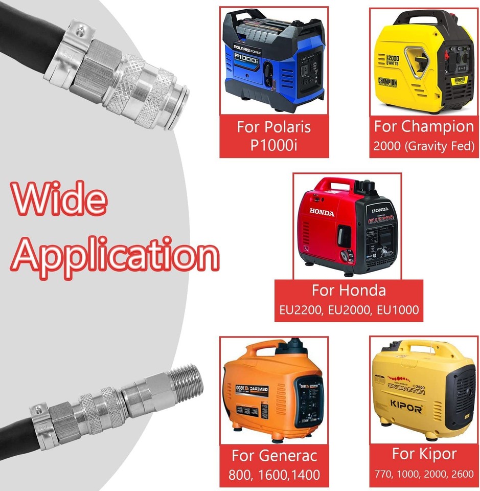 Generator Fuel Extended Fuel Kit for Honda EU2200, EU2000/EU1000 ...