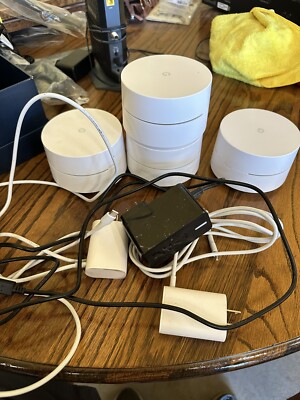 Google WiFi System 4 Pack Model AC-1304 Whole Home Mesh Wi-Fi System | eBay