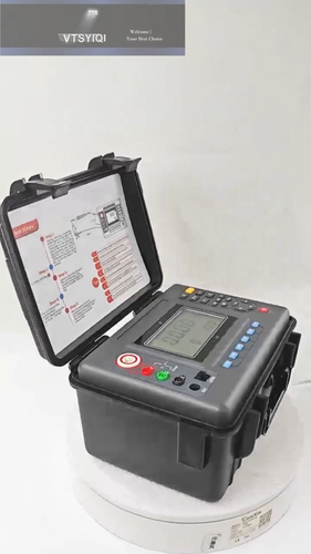 High Voltage Insulation Resistance Tester Megohmmeter 5KV 10TΩ USB ...