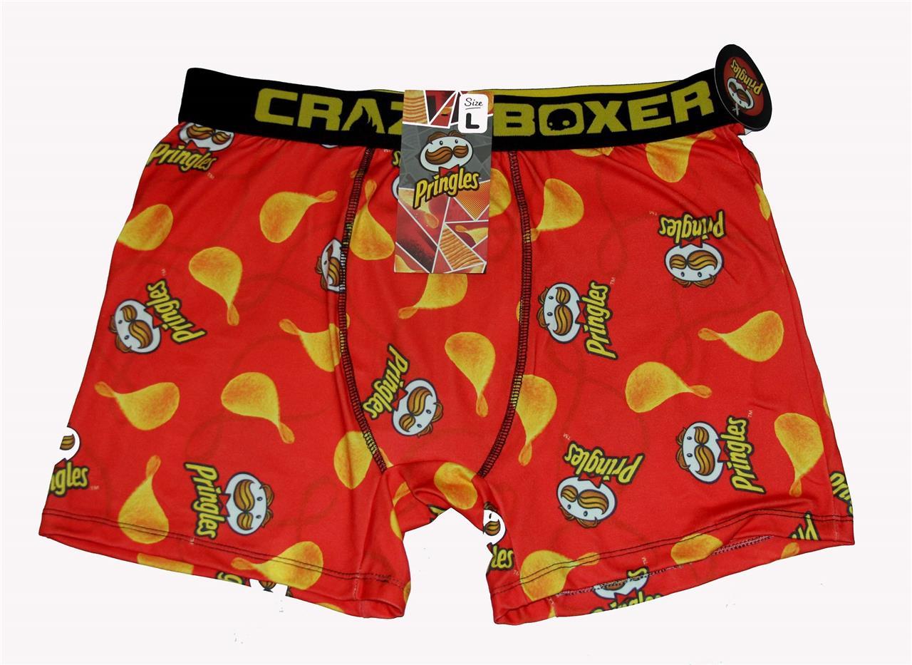CRAZY BOXER Pringles Chips Colorful Boxer Briefs Men's NWT 2018 Design ...